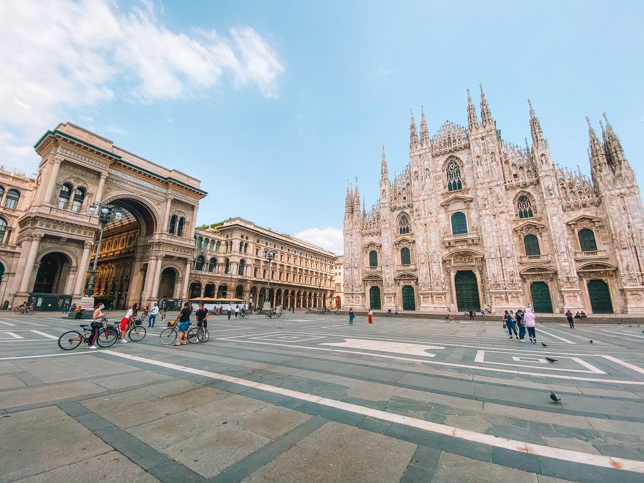 Milan is a City in Northern Italy