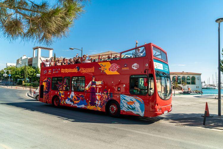Hop On Hop Off Bus Sightseeing Tour of Limassol - Shore Emotion