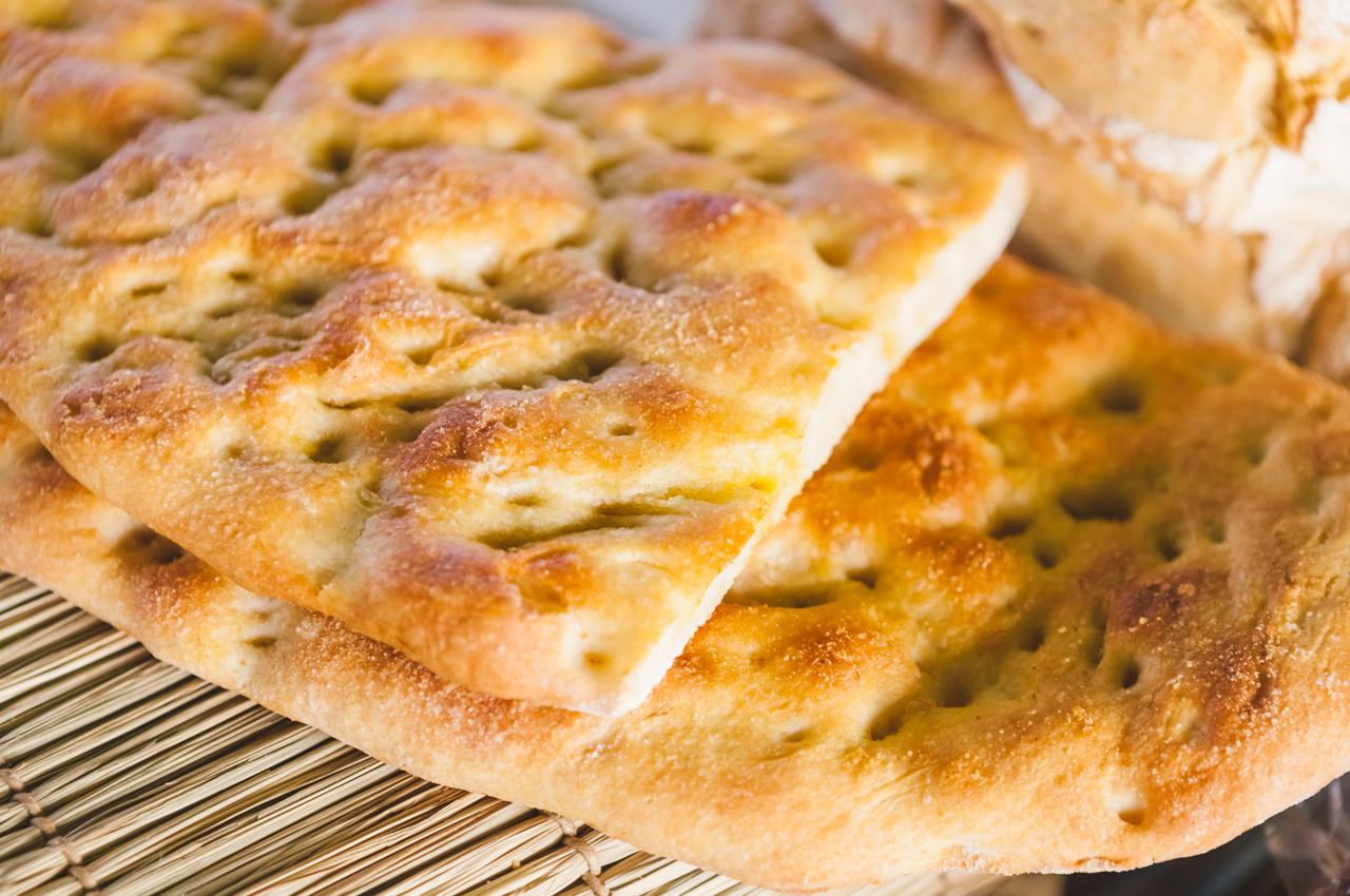 Learn the difference between schiacciata and focaccia