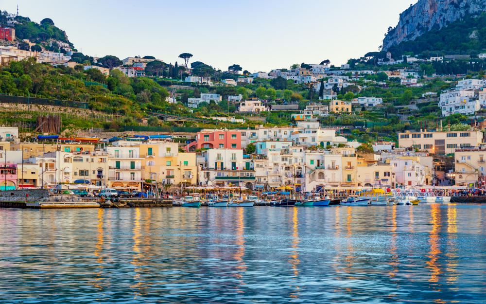 Naples to the Island of Capri with Boat Tour & Free Time